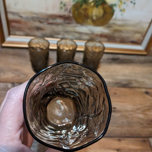 Seneca | Dining | 4 Vintage Morgantown Brown Smoked Crinkle Seneca ...